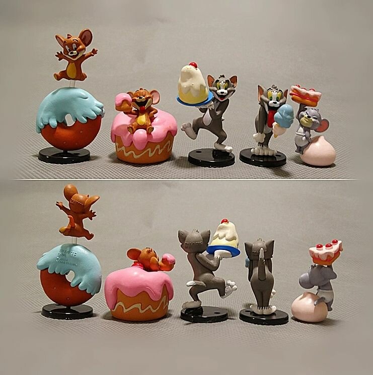 Игрушка Том и Джерри для салона автомобиля коллекционная фигурка с любимыми персонажами для украшения панели