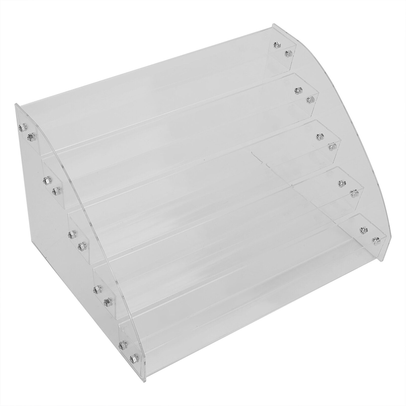 5-слойная прозрачная акриловая витрина-органайзер, коробка для хранения косметики, многоуровневая акриловая витрина