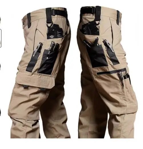 Мужские брюки-карго хаки Ripstop, размер XL, цвет 046 khaki