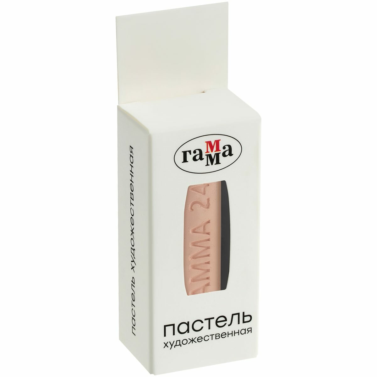 Пастель сухая художественная Гамма, розово-персиковая № 245, штучная, картон. упак. (210823_245), 4 уп.
