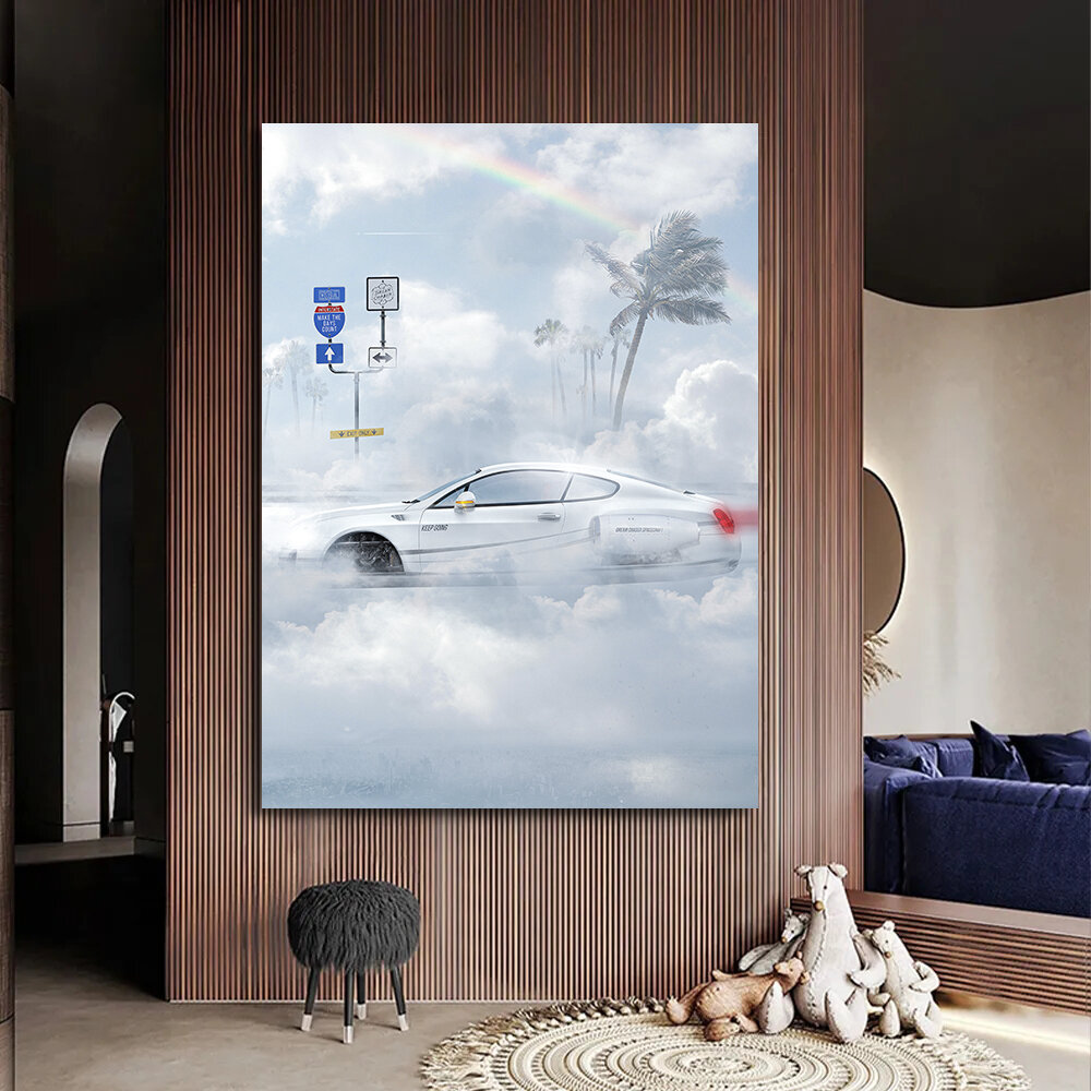 Картина авто / бентли, картины на стену для интерьера / мужчине, 20х30 см.
