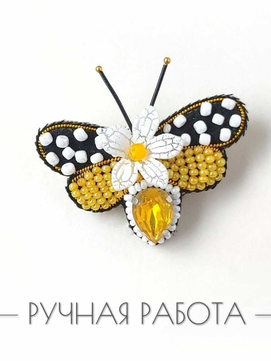 Брошь, стекло