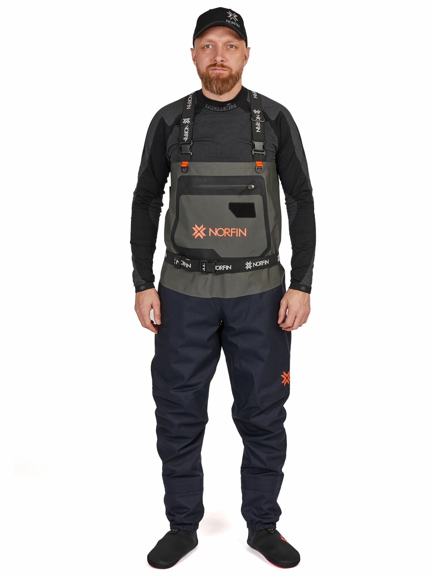 Полукомбинезон забродный вейдерсы Norfin DEFENDER 01 р. S