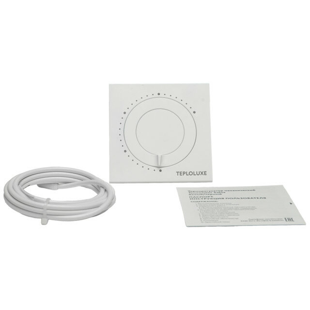 Теплолюкс Solus механический терморегулятор белый - точная настройка температуры в доме