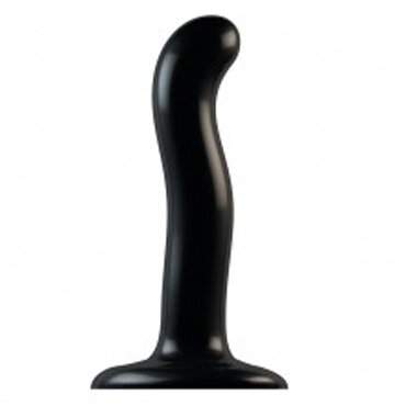 98189 Фаллоимитатор Strap-On-Me Dildo Point P&G S, 16,4 см. Изогнутый фаллоимитатор-насадка на присоске