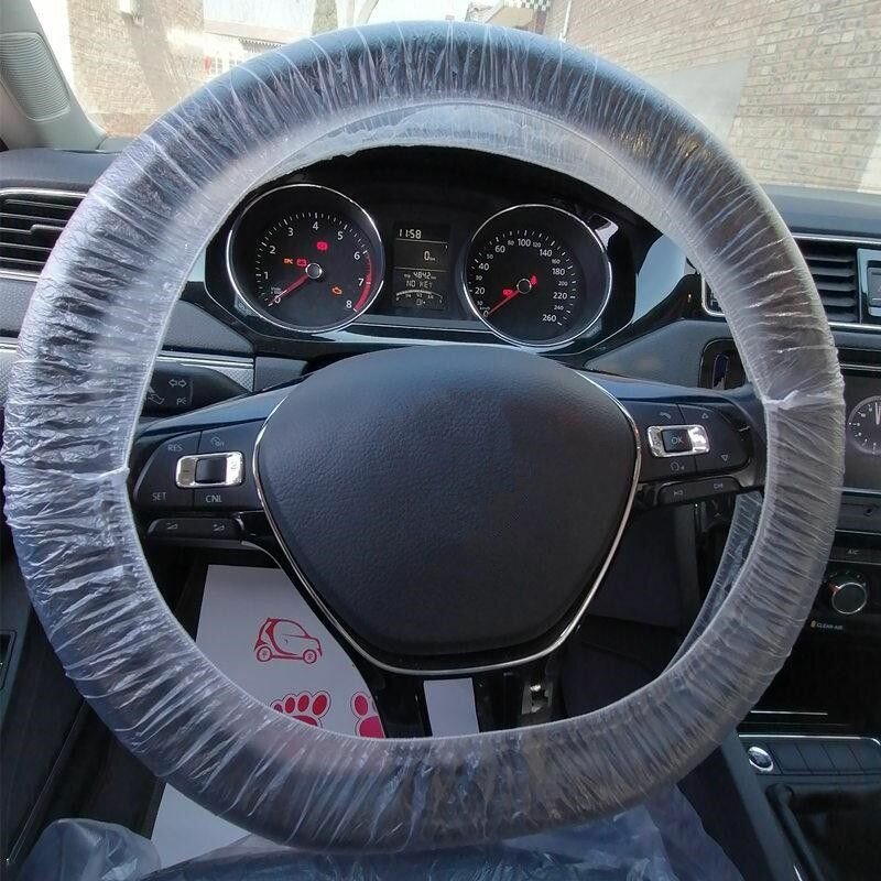 Одноразовый чехол на руль с эластичной лентой, 250 штук