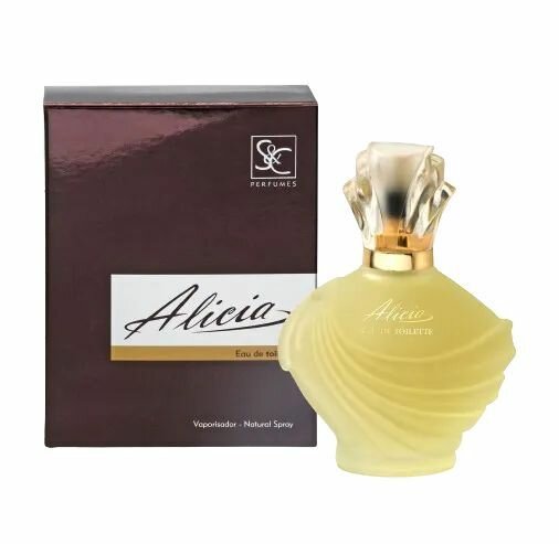 Туалетная вода ALICIA 100мл. Натуральный спрей "SUCHEL CAMACHO S.A." Куба.