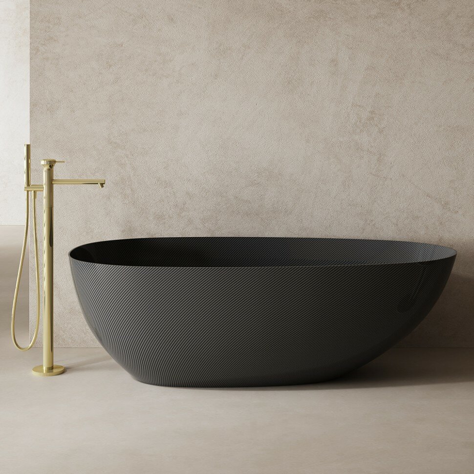 Карбоновая Ванна Abber Karbon Ak9011-1.7 Черная