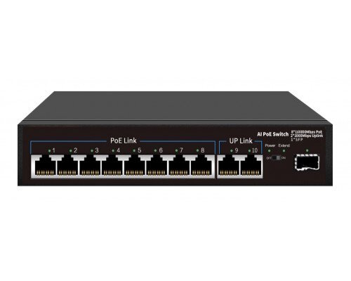 Коммутатор POE SMR-POE-8-2-250-GIGA-SFP