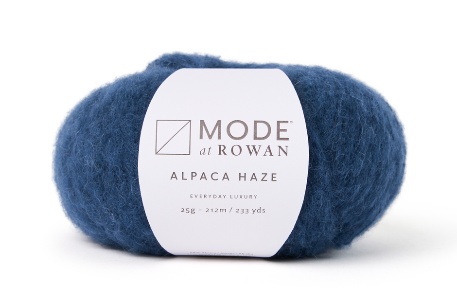 Alpaca Haze /Альпака Хэйз/ пряжа Mode at Rowan, M100004 (011, navy (военно-морской), синий, New!)