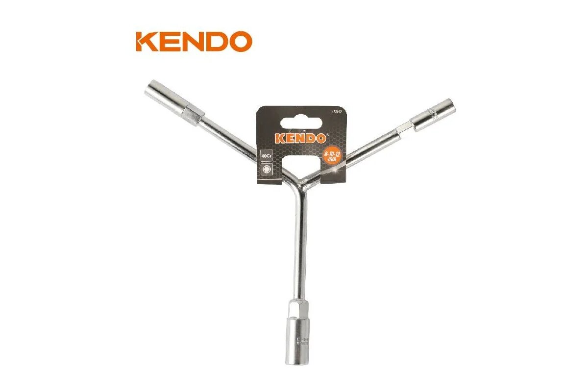 KENDO Y-образный торцевой ключ 8x10x12 мм 15912 инструмент для шестигранных болтов
