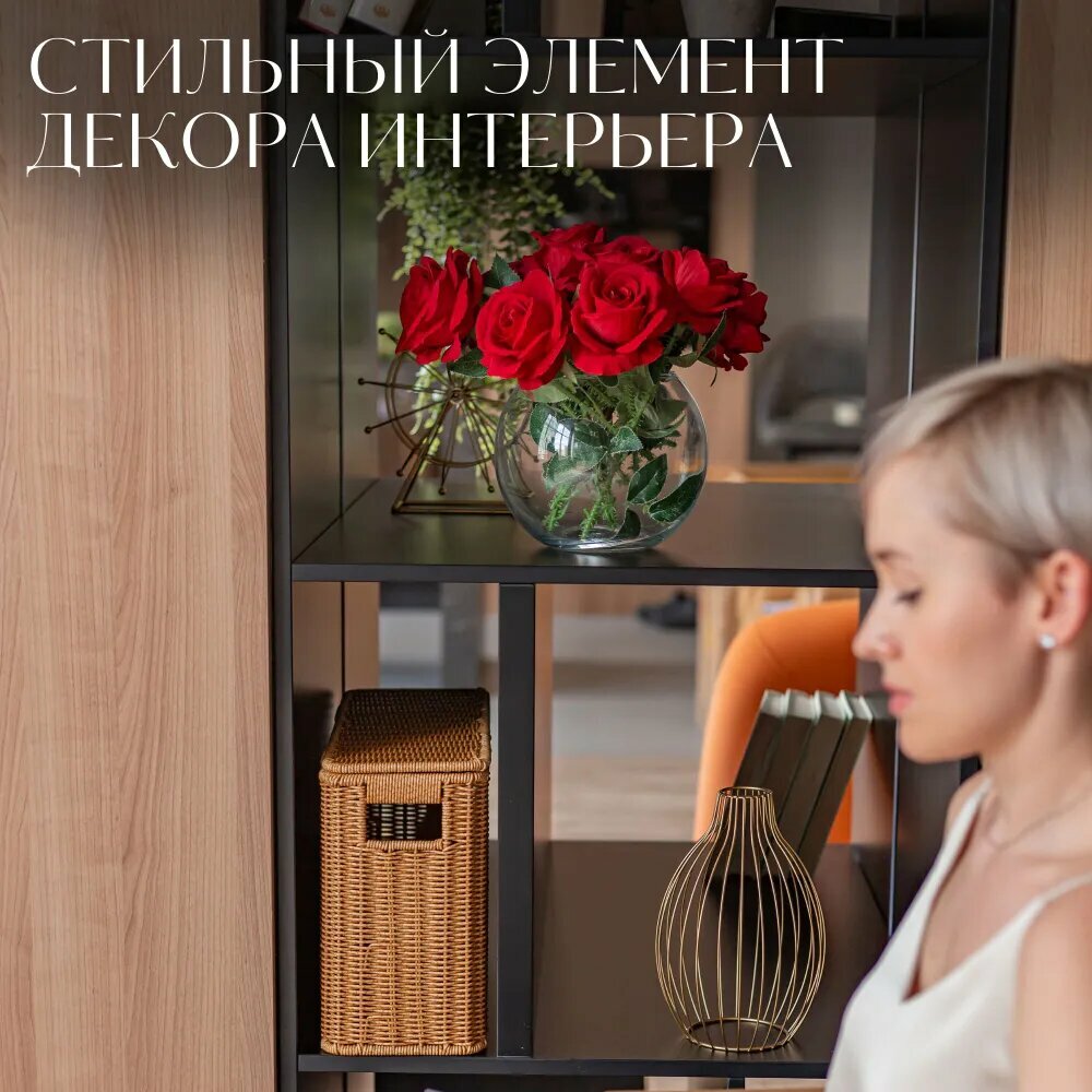 Корзина для хранения длина 38 см, ширина 15 см, высота 27 см.