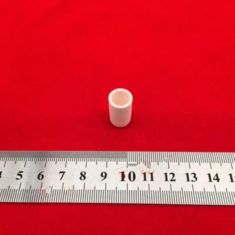 Диаметр 11x20 мм, 1 мл, 99,5% тигель из глинозема, цилиндрический корундовый тигель/цилиндрический керамический тигель-рефрактор