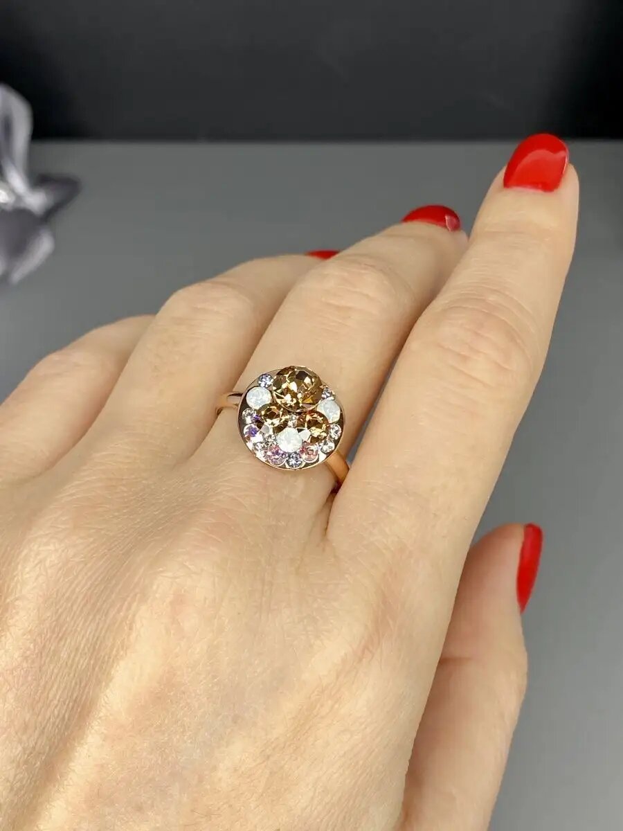 Кольцо, кристалл