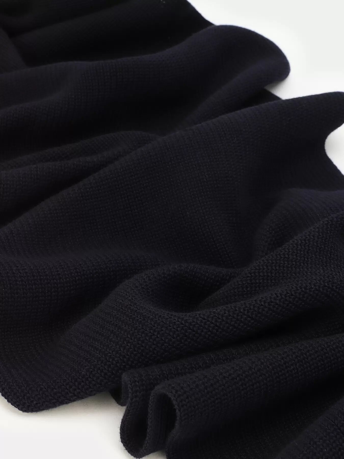 Шарф Alessandro Manzoni Jeans для мужчин,182х29 см, no size, темно-синий — фото 1