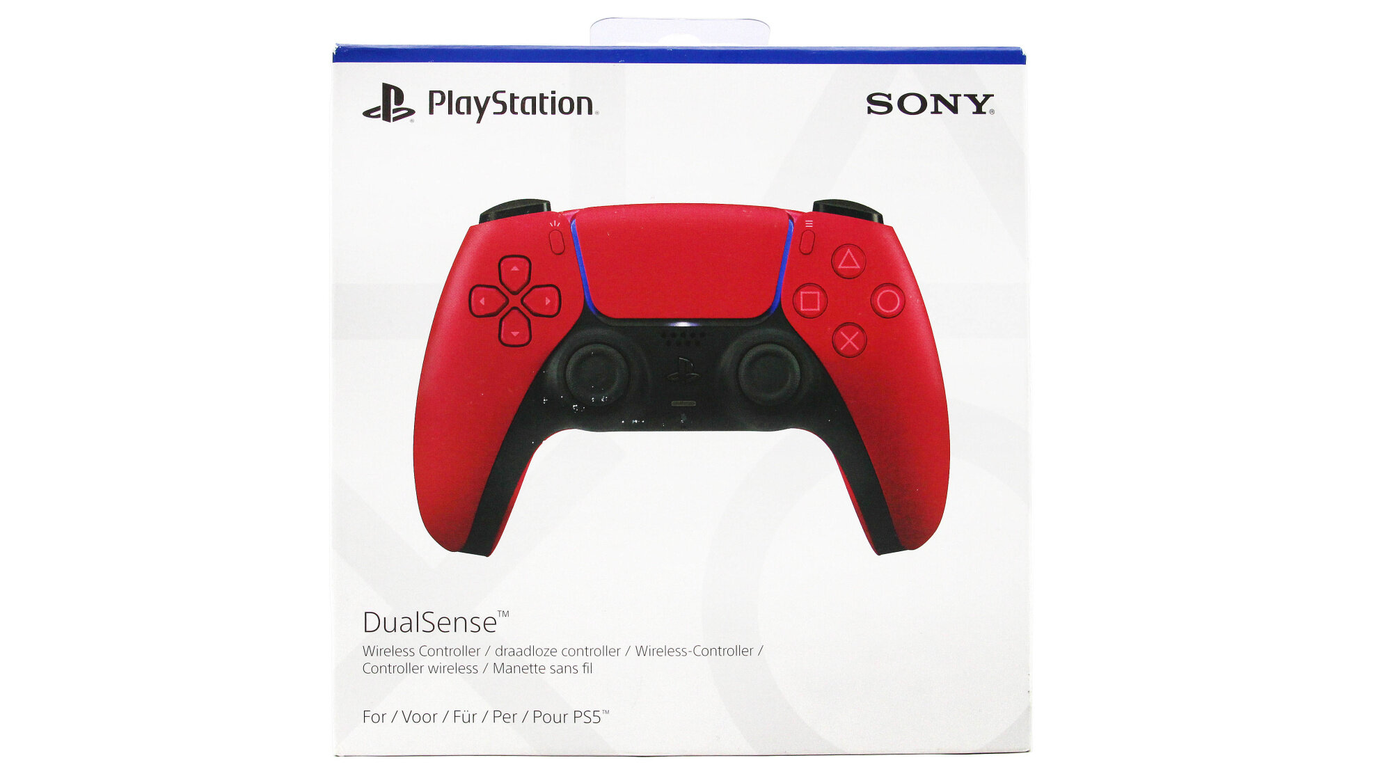 Геймпад Sony DualSense Cosmic Red в красном цвете для PS5 1 шт. (Новый)