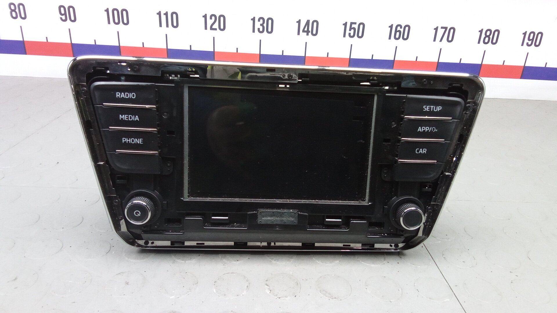 Магнитола SKODA SUPERB 3, Номер 3V0035869C