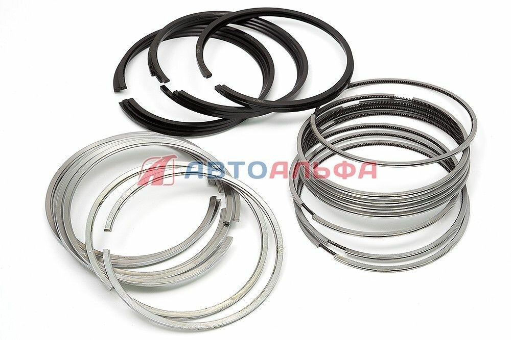 Кольцо поршневое для камаза Евро-3 (дв. 740.60-740.63 на один поршень) (уп. 8 п/к) (ПАО для камаза)