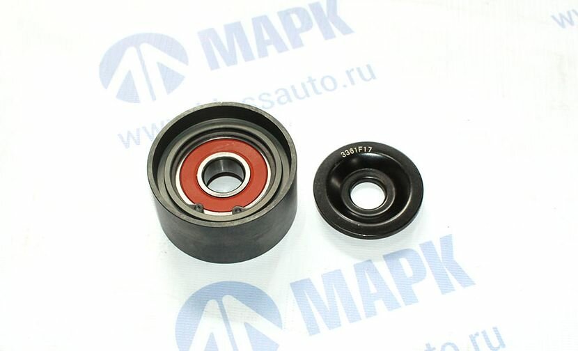 Ролик обводной натяжителя ремня (74х38х20) A0005501933 а/м КАМАЗ 5490, MB (метал) (Sampa)