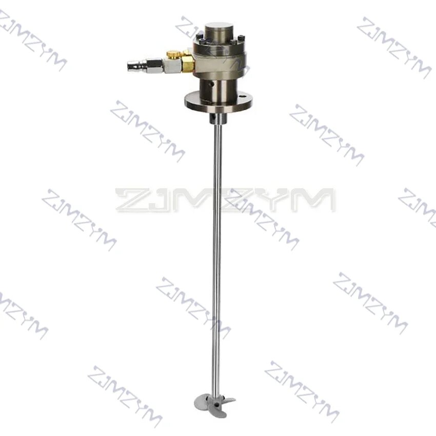 1 галлон, 1/16 воздушный мини-двигатель, пневматический двигатель, 5 литров, мешалки, тип вентилятора, Миксер для жидкости и краски, перемешивающая машина