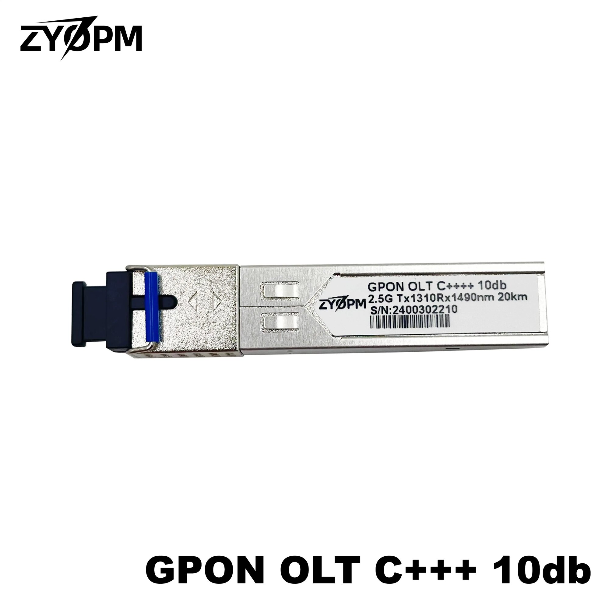 GPON OLT C+++, высокая мощность 8/9/10 дБм, порт SC, 2,5G/1,25G 1490TX/1310RX, модуль PON, DDM, для ZTE FIBERHOME BDCOM HIOSO TPLINK и многое другое 1pcs 10dbm