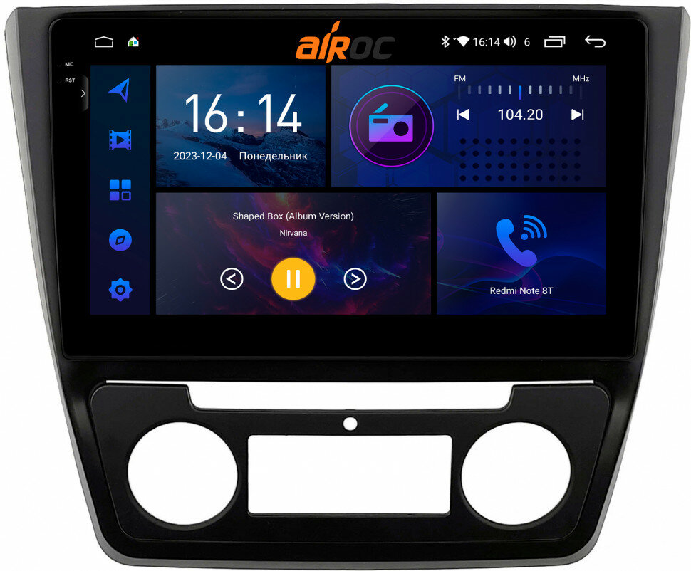 Штатные магнитолы Android AIROC 2K RI-3204