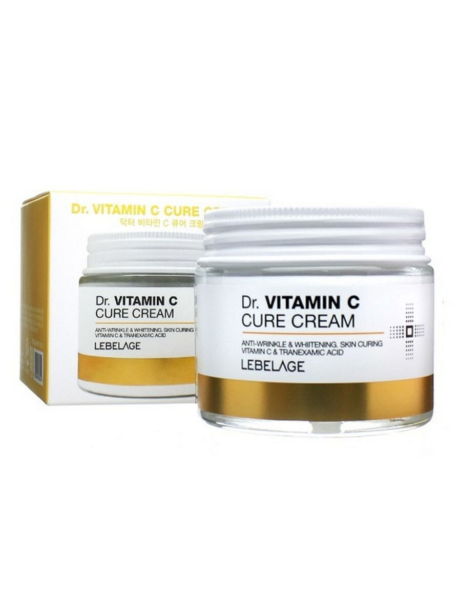 Lebelage Антивозрастной обновляющий крем с витамином C / Dr. Vitamin C Cure Cream, 70 мл