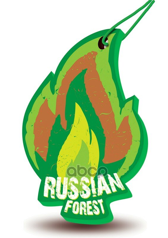 Ароматизатор AVS AFP-006 Fire Fresh (аром. Russian Forest/Русский лес "Хвоя") (бумажные) AVS арт. A78545S