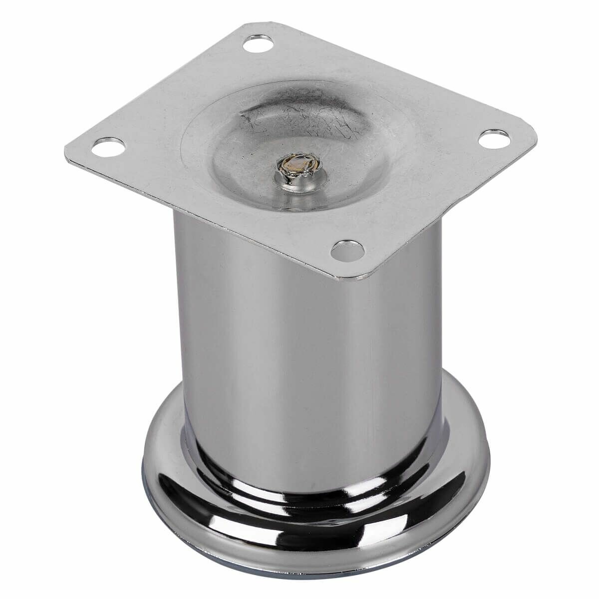 Мебельная опора КНР цвет Хром, 50х80 мм, 034167 (34167)