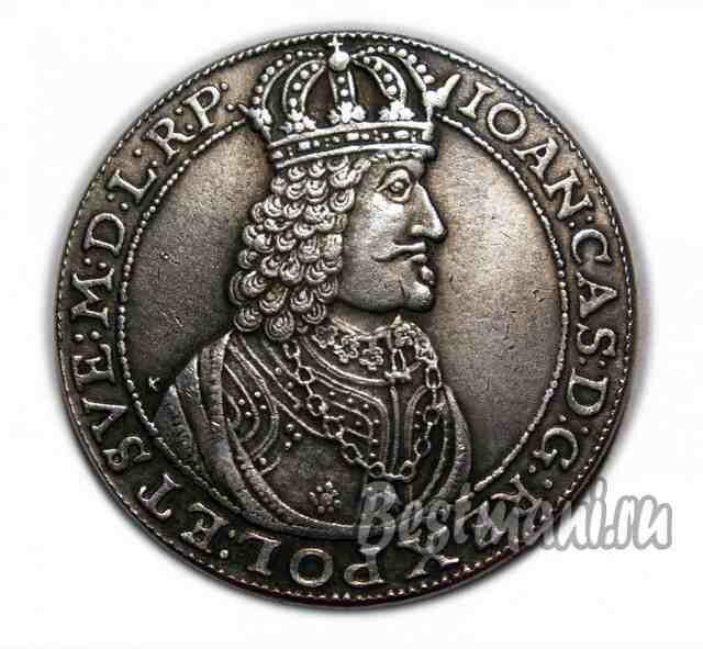 5 дукатов 1659 Ян Казимир Польша сувенирная копия памятной монеты монеты, нумизматика, деньги для коллекции