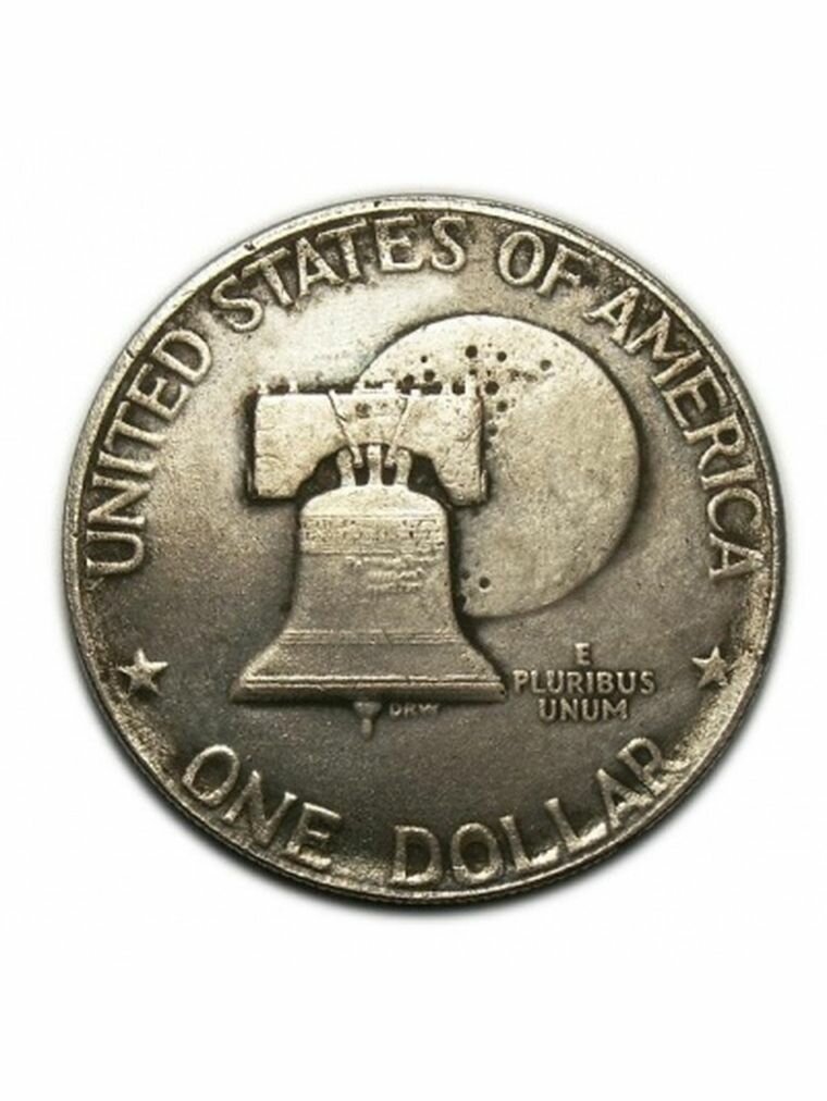Доллар 1976 года США Liberty, сувенирная копия монеты, нумизматика, деньги для коллекции