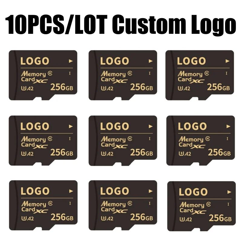 MicroSD карта памяти OUIO 128ГБ Class10 (10шт)