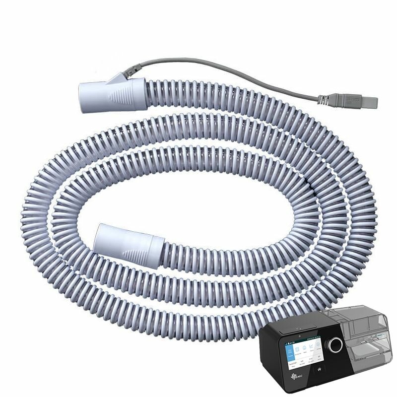 Трубка BMC СИПАП G3 Нагревательная Респираторная трубка Длина 183 см Цвет Серый Дыхательный аппарат Аксессуары TUBE