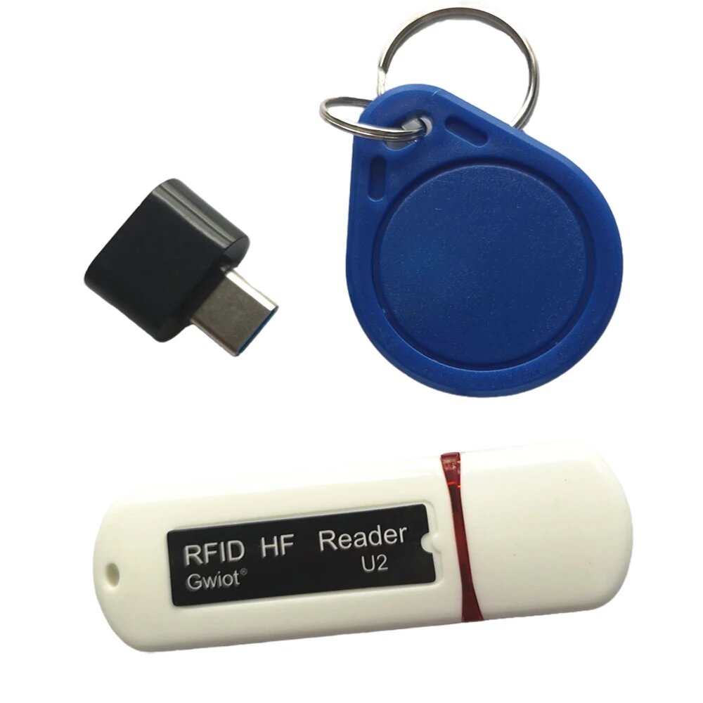 Yakjsp U2 USB RFID-считыватель карт 13,56 МГц IC Reader 1 Typec