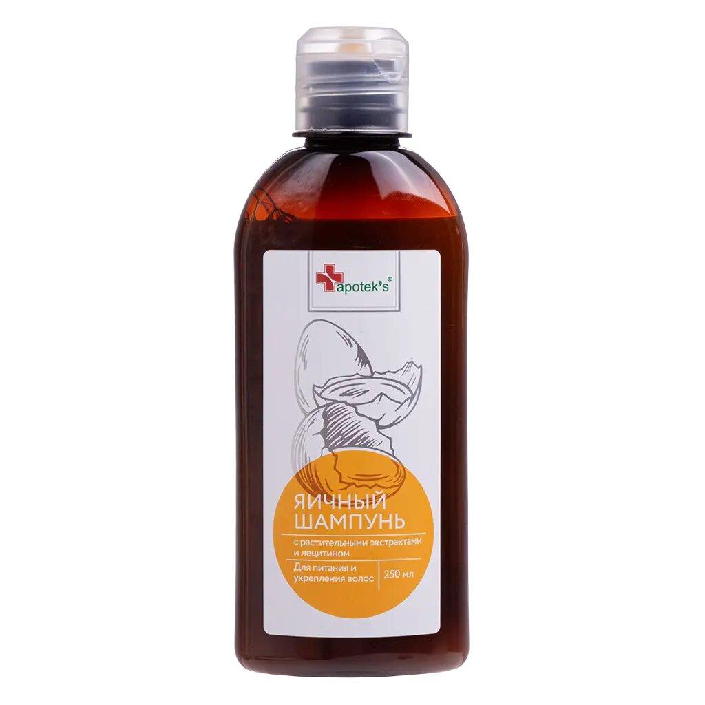 Apotek's Шампунь яичный для питания и укрепления волос 250 мл 1 шт
