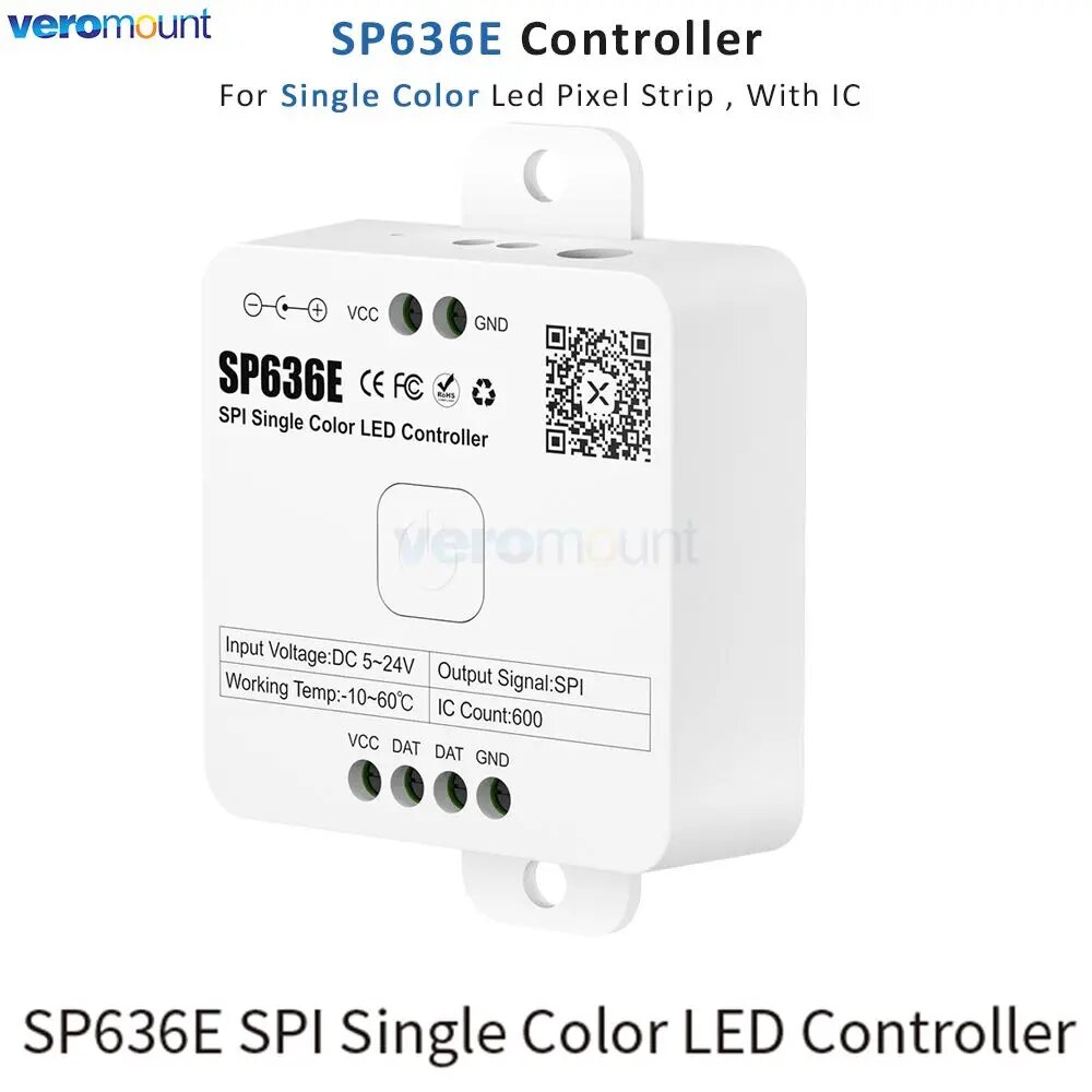 RGB-контроллер Veromount SP636E-SP639E No Remote, SP636E