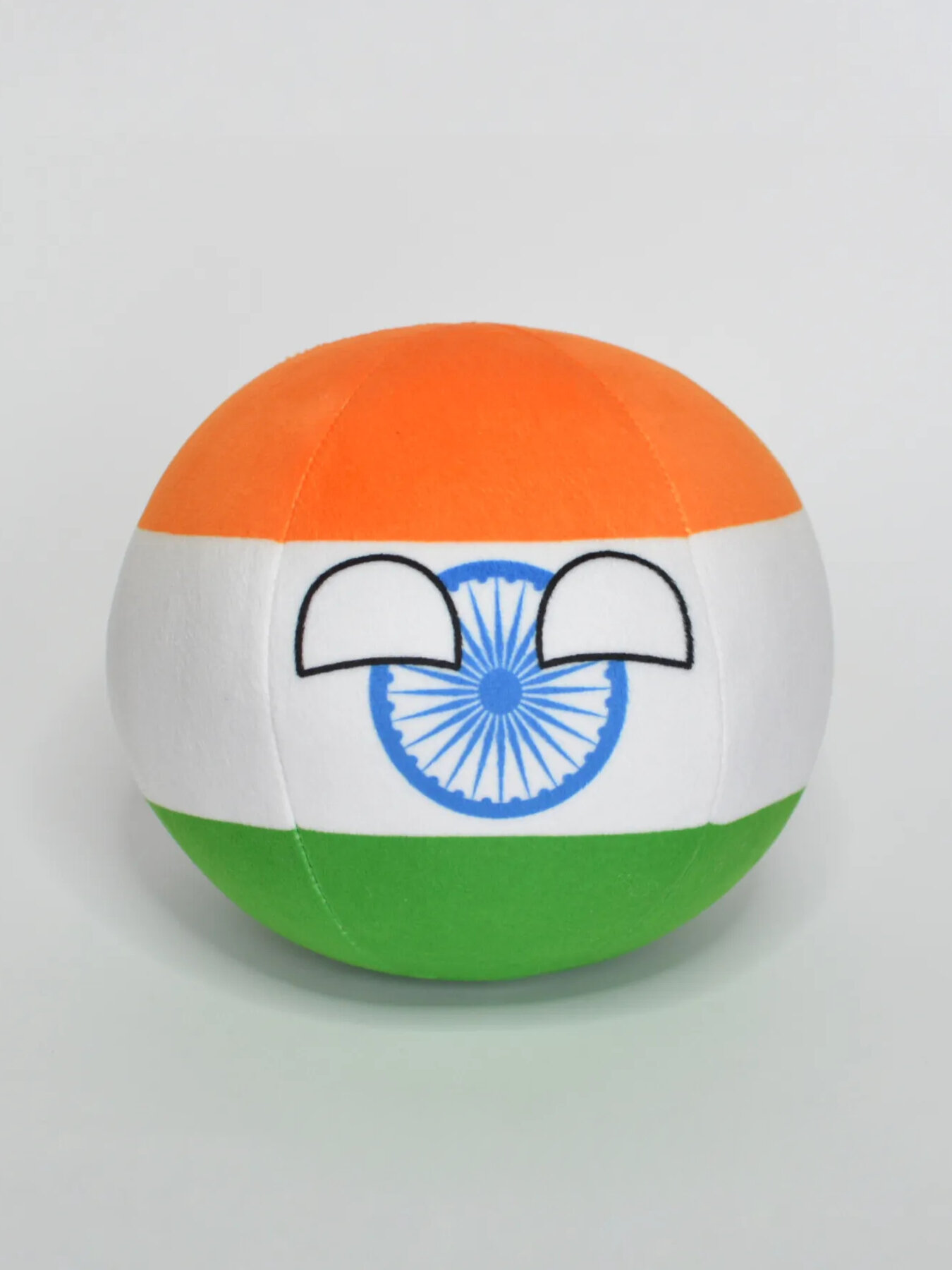 Мягкая игрушка кантрибол Динеш (флаг Индии) / плюшевый countryball / купить в магазине Countryballs Shop