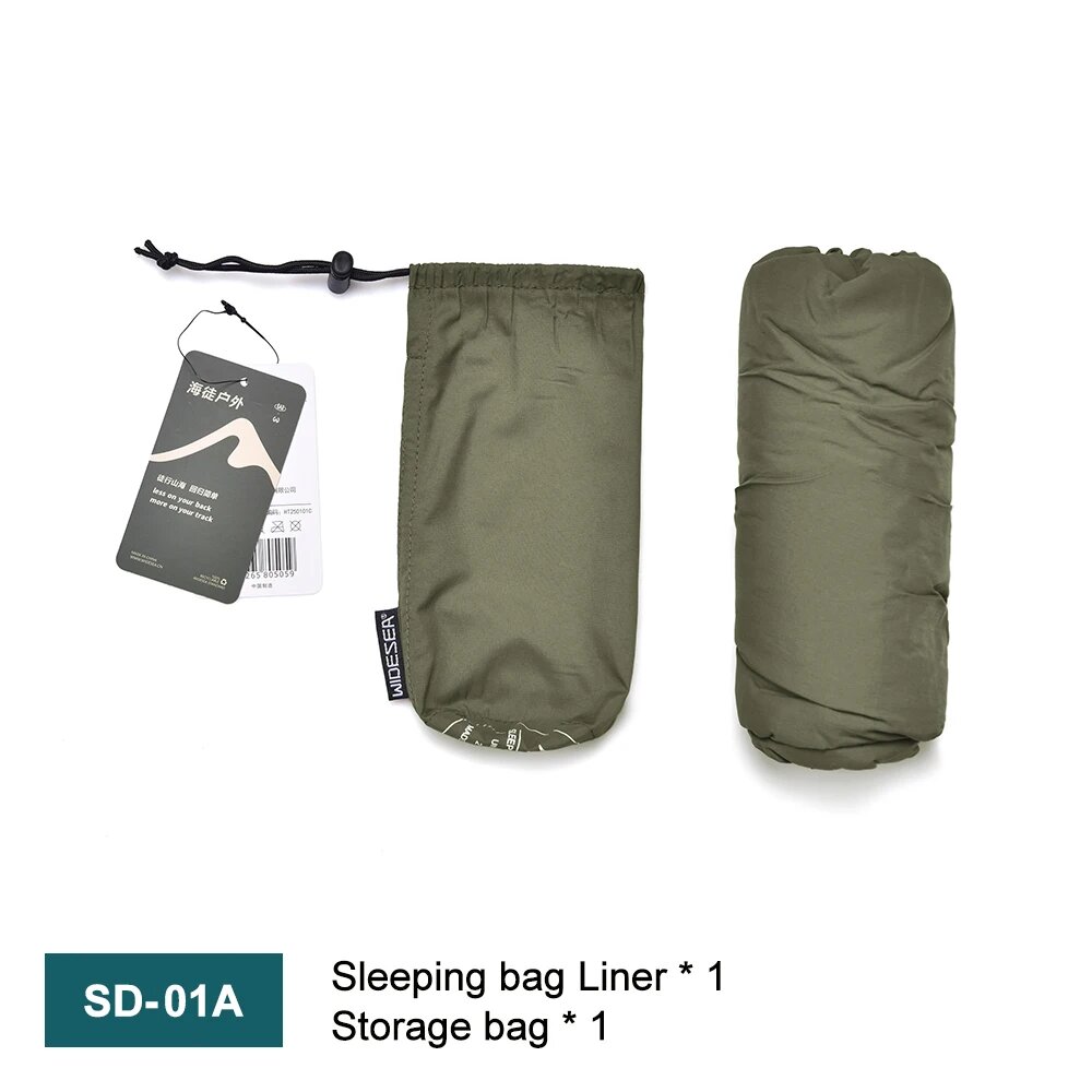 Подкладка для спального мешка Widesea, Army green