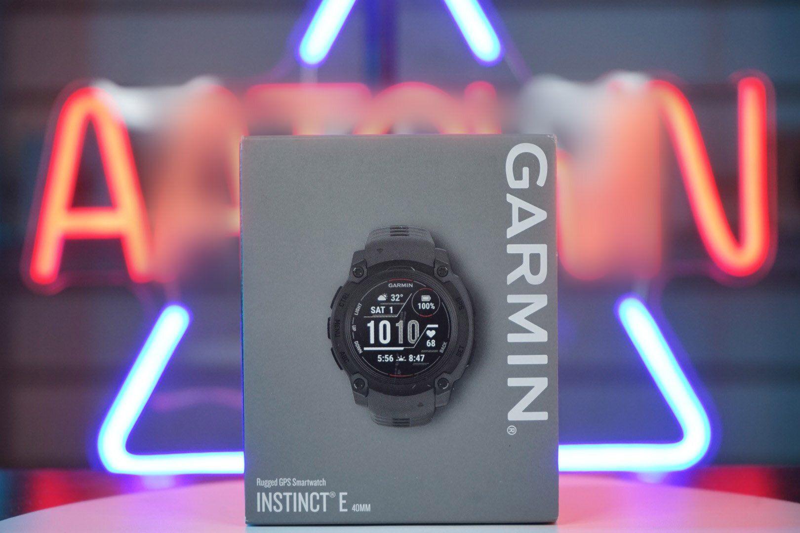 Garmin Instinct E – 40 mm Black with Charcoal Band