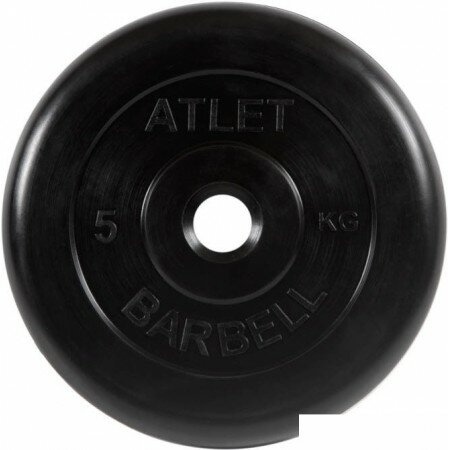 Диск MB Barbell Атлет 26 мм (1x5 кг)
