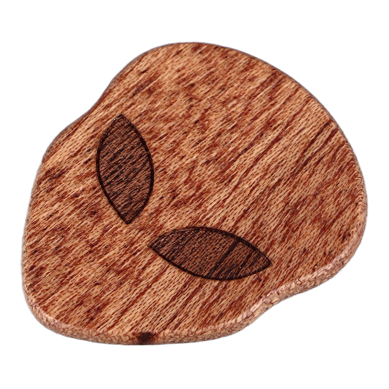 Крутой гитарный медиатор в виде черепа, ужасный аксессуар для музыкального инструмента из массива дерева, тип А (сапеле) на Хэллоуин.