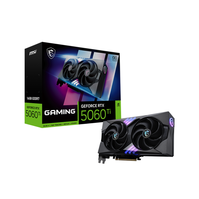 Видеокарта GeForce RTX 5060 Ti 16G GAMING OC (MSI GeForceRTX5060Ti16GGAMINGOC)