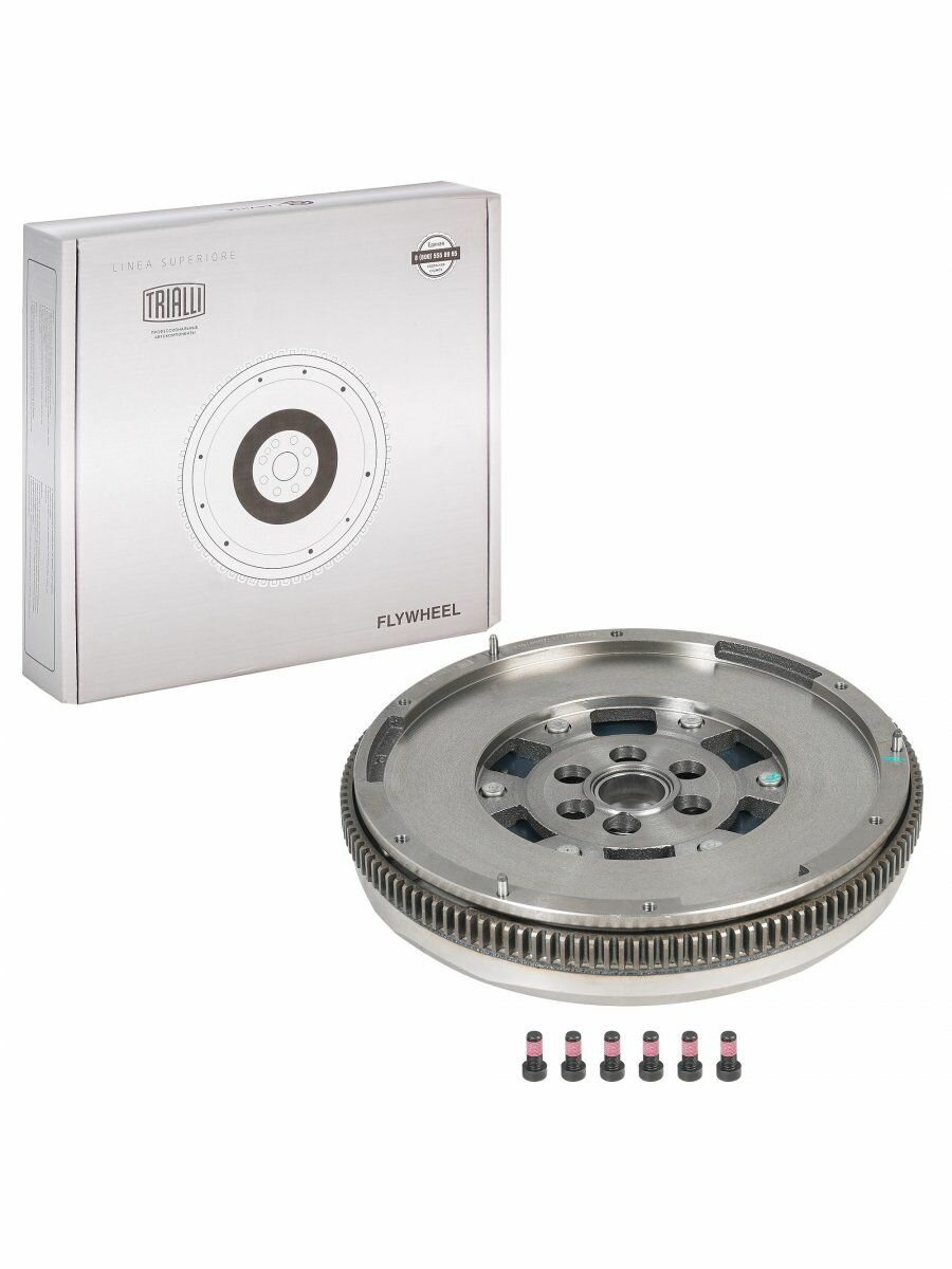 Маховик для а/м VW Passat B6 (05-)/Tiguan (07-) 2.0TDI 16V (двухмасс.), TRIALLI FW1829