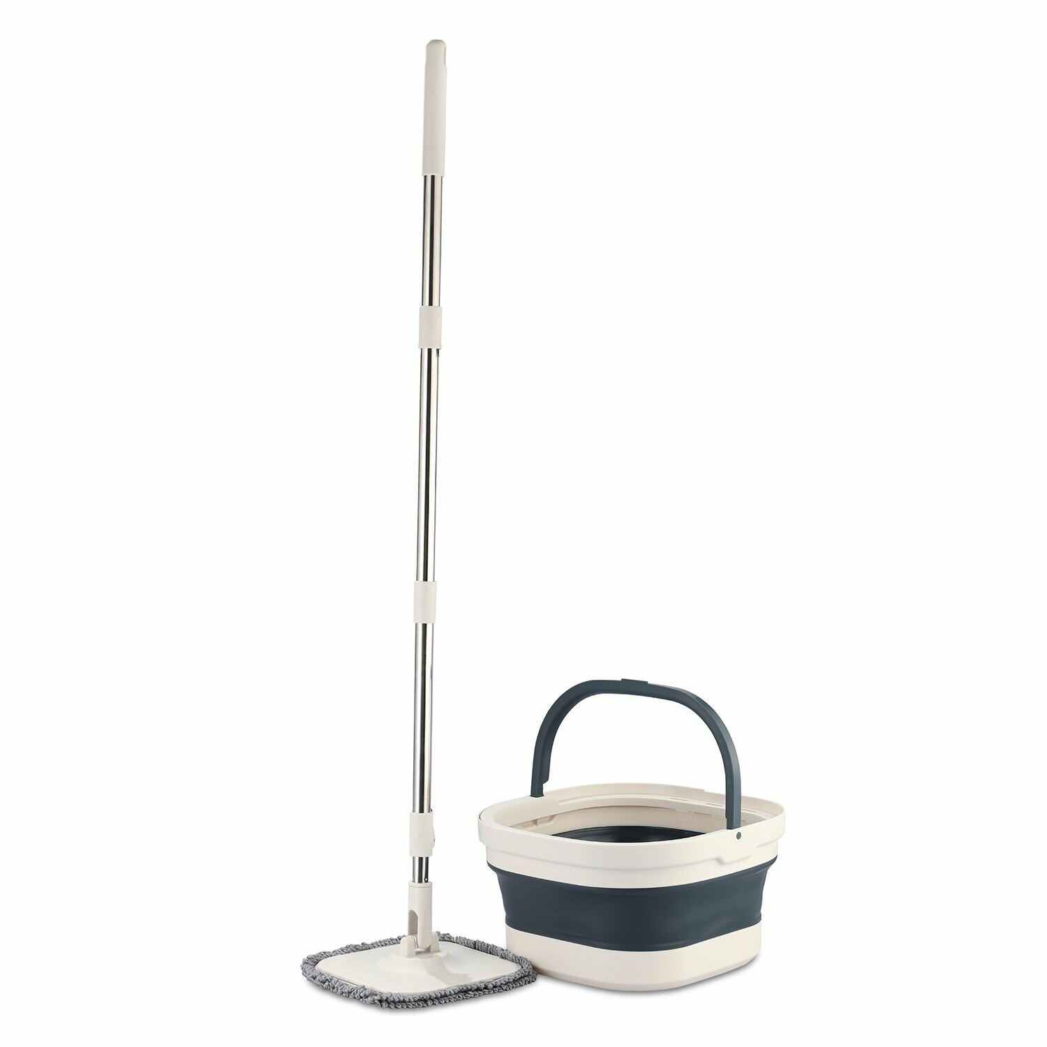 Швабра со складным ведром Compact Mop Smart Solutions, синий