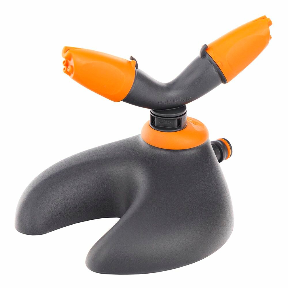 Дождеватель круговой Rotax 2-рожковый на подставке