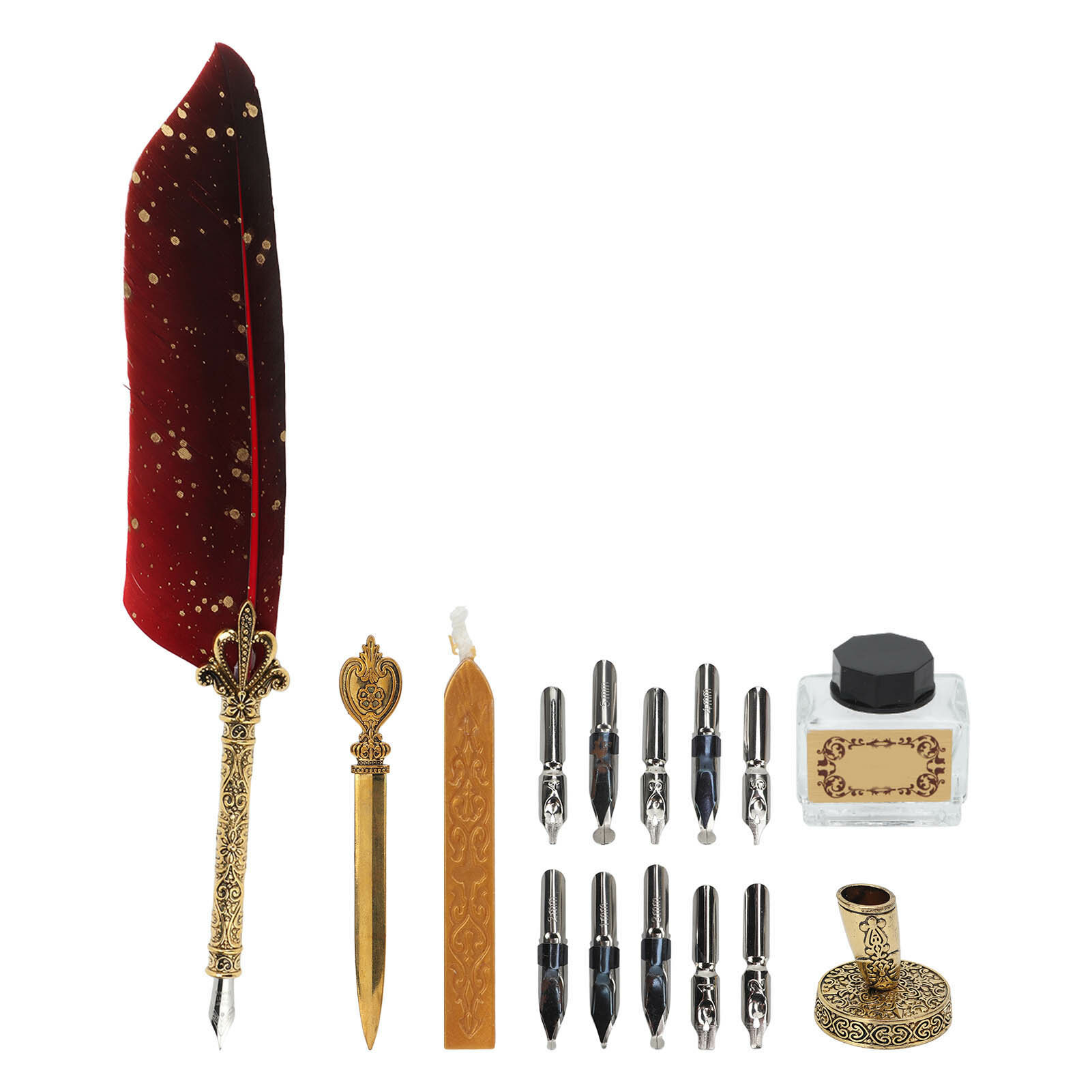 Quill Pen Set изысканный ретро сглаживающий писатель