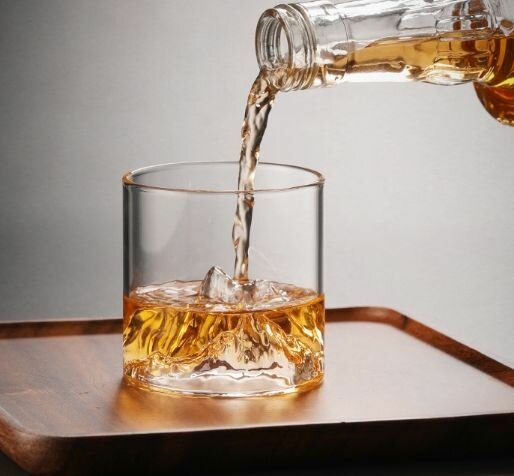 Чахай (сливник) стеклянный для чая, 2 шт, 300 мл