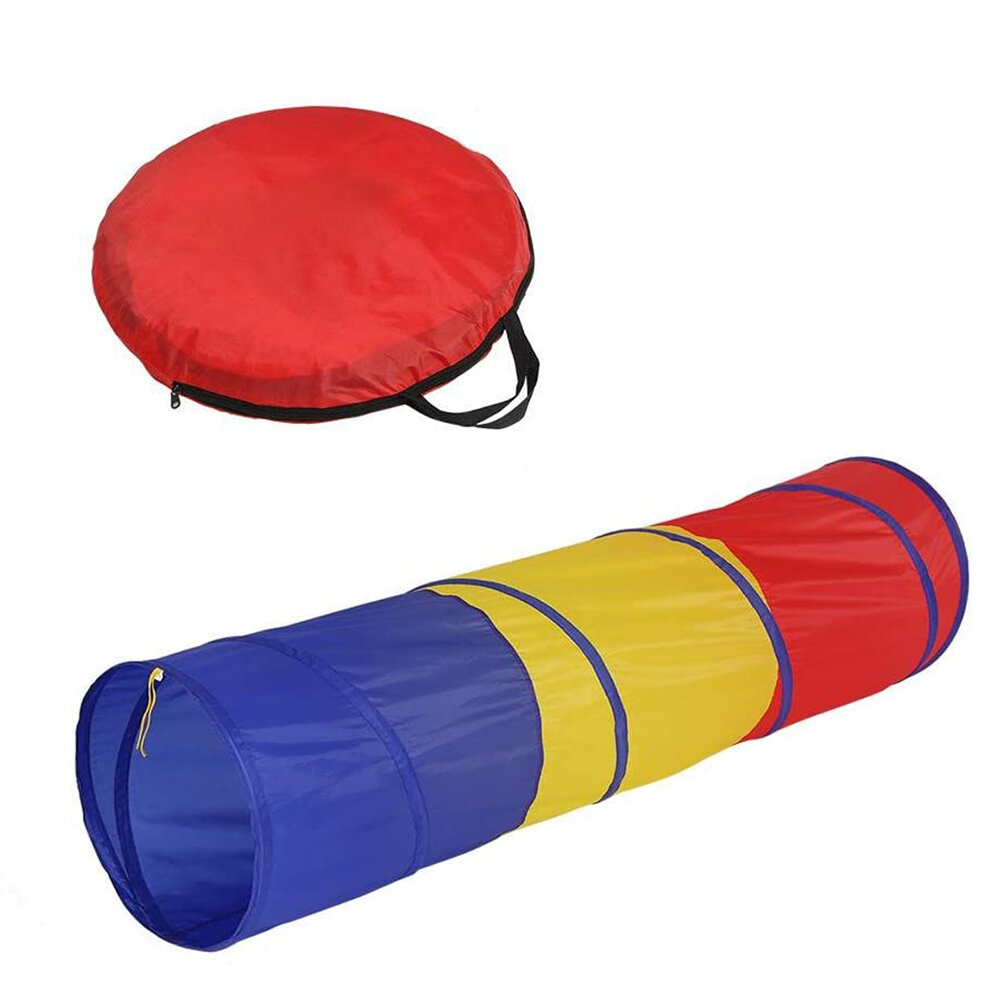 Детская игровая трубка-туннель для малышей, игрушка для ползания на улице и в помещении.