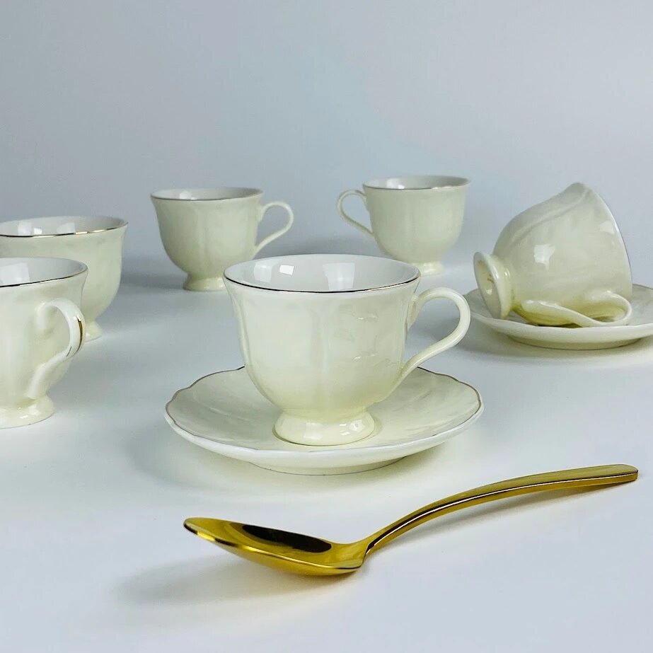 Кофейный набор 12пр. 95мл Фарфор 181-234 118-181-234