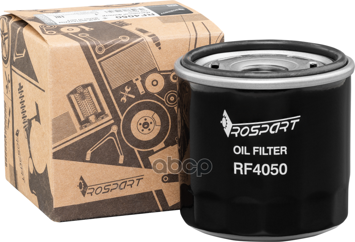 Фильтр масляный TOYOTA RAV4, ALPHARD, AVENSIS, CAMRY, COROLLA, HIGHLANDER ROSPART арт. RF4050